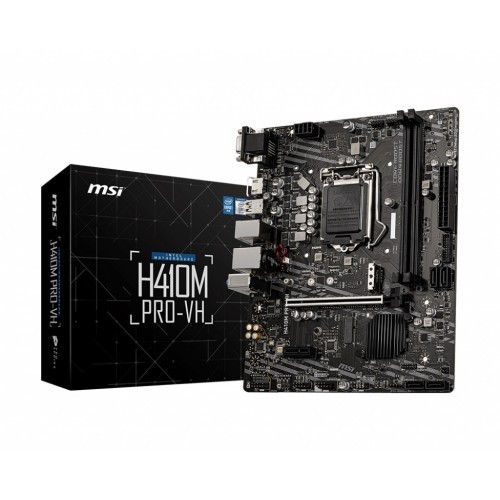 MSI H410M PRO-VH DDR4 M ATX 10th Gen Intel Motherboard - Premier Computer