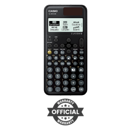 Casio FX-991CW Non-Programmable Standard Scientific Calculator ...