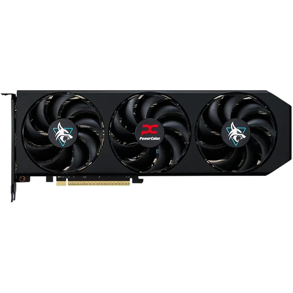 PowerColor Hellhound AMD Radeon RX 9060 XT 8GB GDDR6 Black Graphics ...